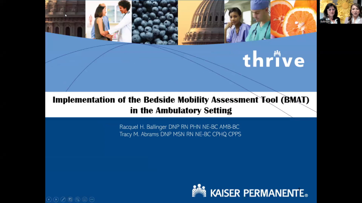 Implementation of the Bedside Mobility Assessment Tool (BMAT) in the ...