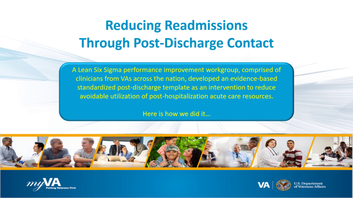 Reducing Readmissions through Two-Day Post-Discharge Contact (Spotlight ...