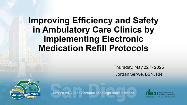 Improving Efficiency and Safety in Ambulatory Care Clinics by ...