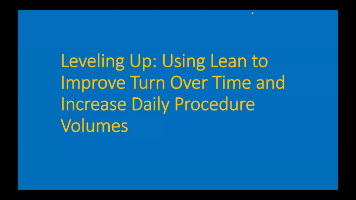 Leveling Up: Using Lean to Improve Turn Over Time and Increase Daily ...