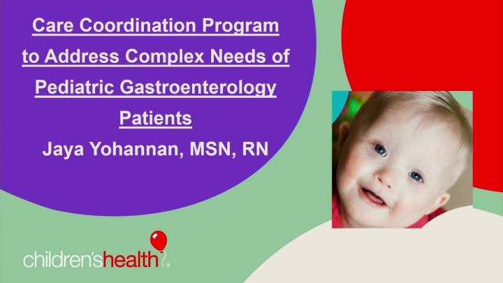 Care Coordination Program to Address Complex Needs of Pediatric ...