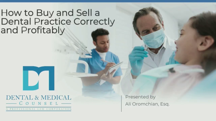 How to Buy and Sell a Dental Practice Correctly and Profitably ...