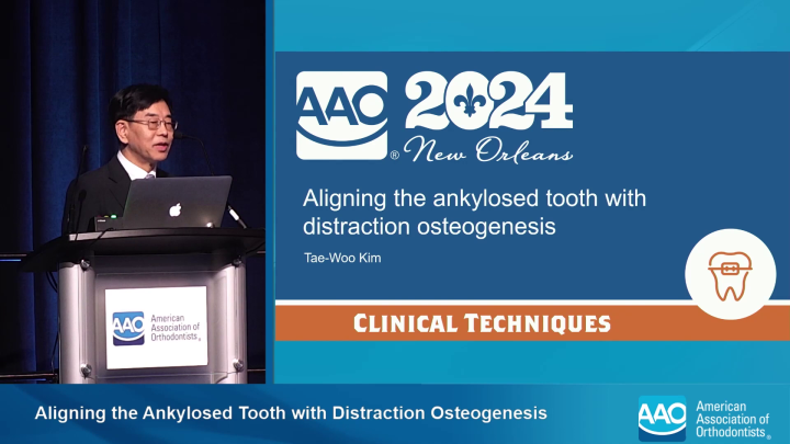 Aligning the Ankylosed Tooth with Distraction Osteogenesis - American ...