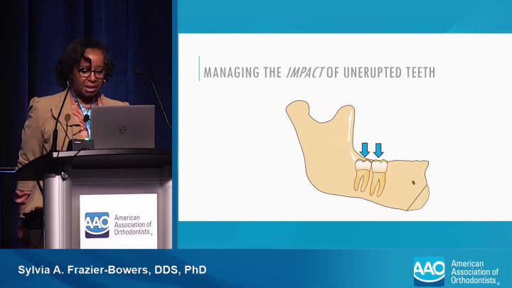AAO Annual Session 2024 - Managing the "Impact" of Unerupted Teeth ...