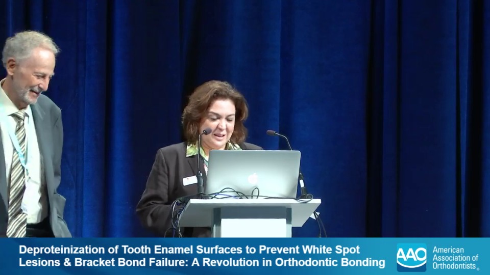 2022 AAO Annual Session - Deproteinization of Tooth Enamel Surfaces to ...