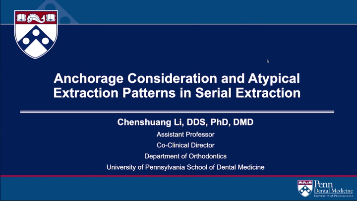 Anchorage Consideration and Atypical Extraction Patterns in Serial ...