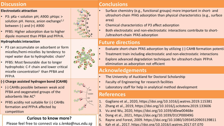 Mechanisms of short- and ultrashort-chain PFAS adsorption on anion ...