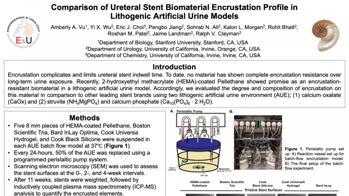 Comparison of ureteral stent biomaterials: Encrustation profile in ...