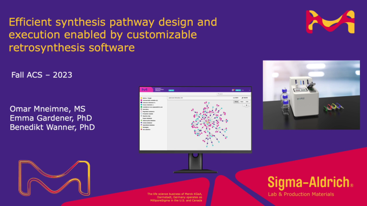 Efficient synthesis pathway design and execution enabled by ...