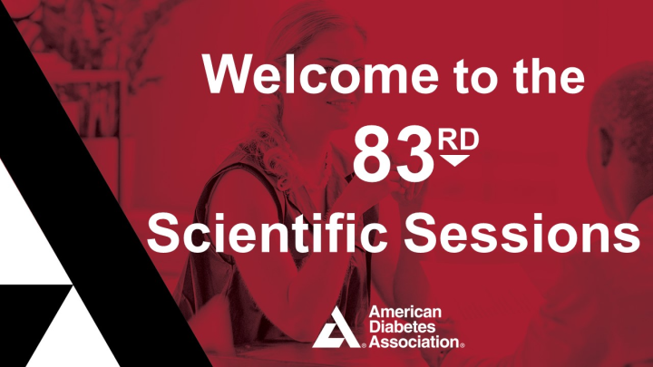 Welcome to the 83rd ADA Scientific Sessions – Keynote Address by ...
