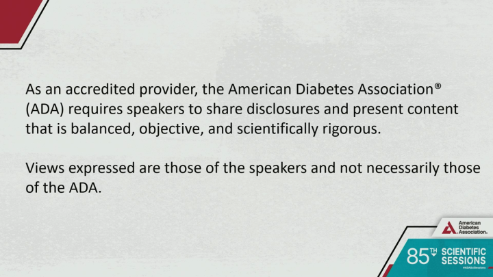 Advances and Trends in Diabetes Technology - American Diabetes Association