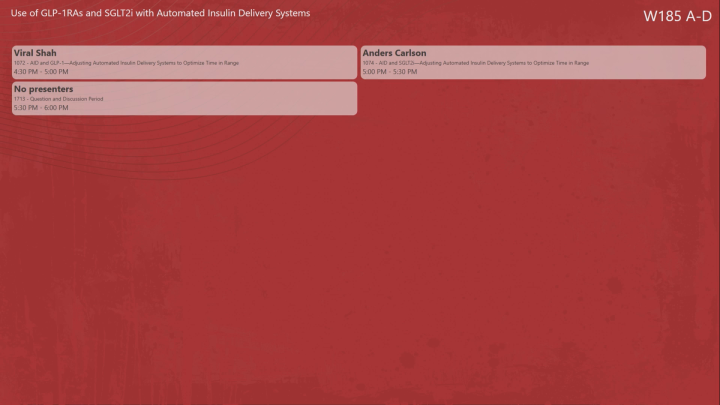 Use of GLP-1RAs and SGLT2i with Automated Insulin Delivery Systems ...