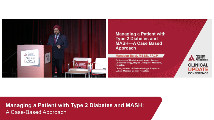 Managing a Patient with Type 2 Diabetes and MASH: A Case-Based Approach ...
