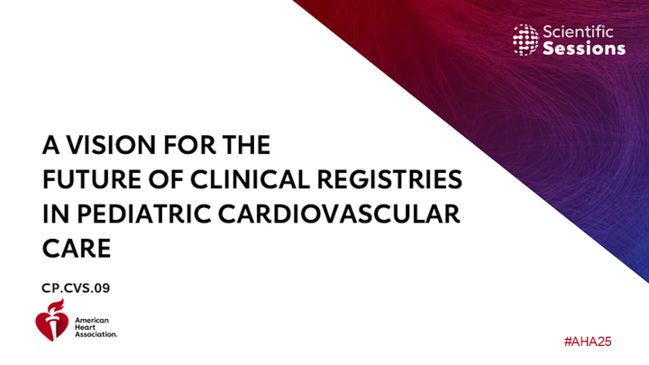A Vision for the Future of Clinical Registries in Pediatric ...
