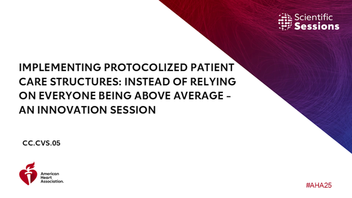 Implementing Protocolized Patient Care Structures: Instead of Relying ...