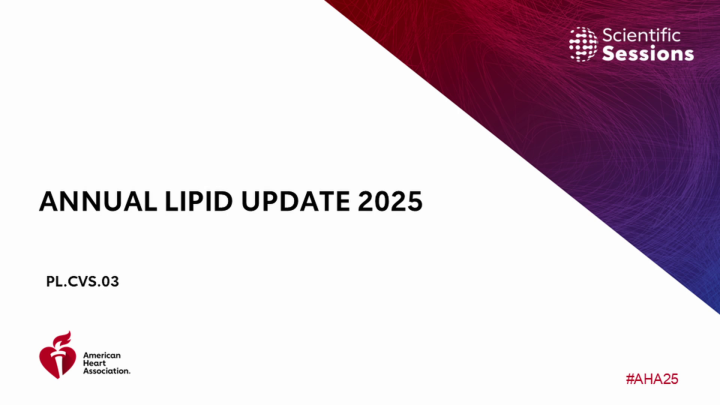 Annual Lipid Update 2025 - AHA OnDemand