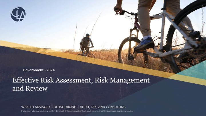 Effective Enterprise Risk Management - Association of Local Government ... Effective Enterprise Risk Management - Association of Local Government ...