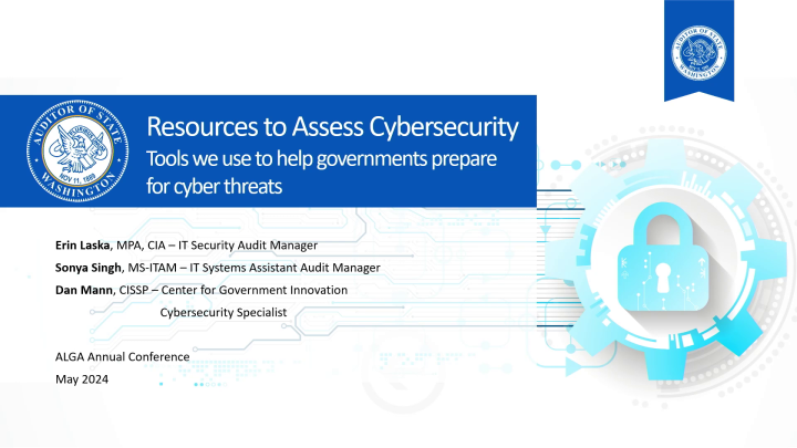 Cybersecurity Resources for Local Government Auditors - Association of Local Government Auditors