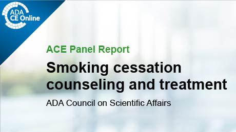 ACE Panel Report — Smoking Cessation Counselling and Treatment ...
