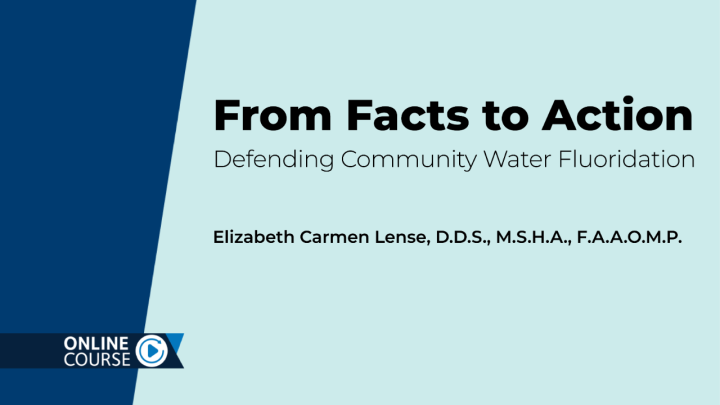 From Facts to Action: Defending Community Water Fluoridation - American ...