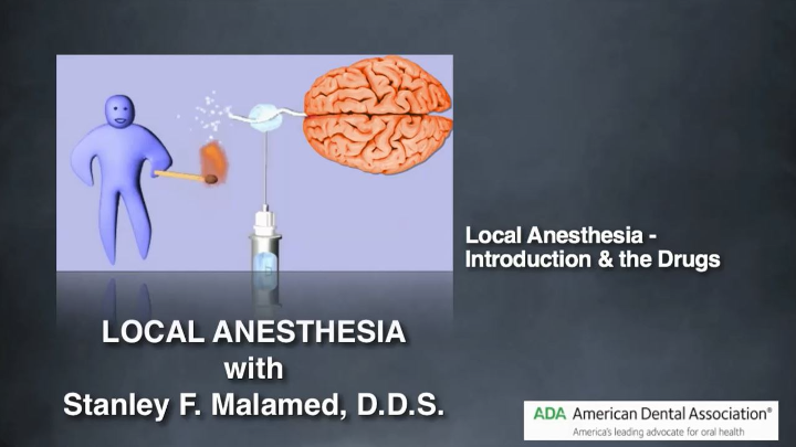 Local Anesthesia Part 1: Introduction & The Drugs - American Dental ...