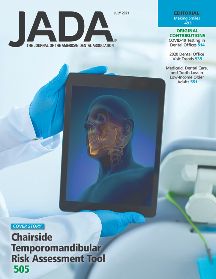 Chairside risk assessment for first-onset temporomandibular disorders ...