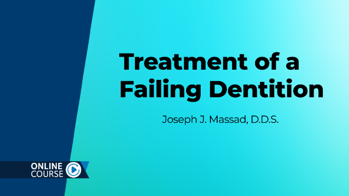 Treatment of a Failing Dentition Part 2: Fabrication of Immediates to ...