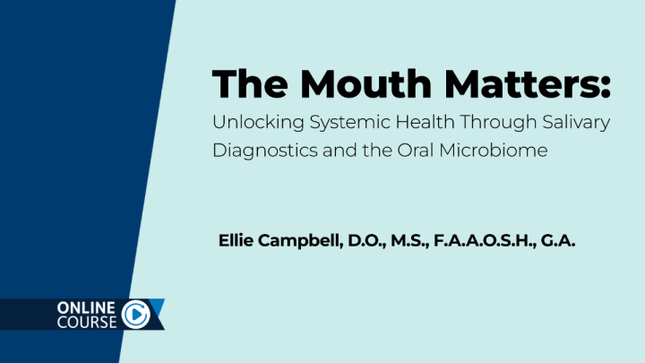 The Mouth Matters: Unlock Systemic Health through Salivary Diagnostics ...