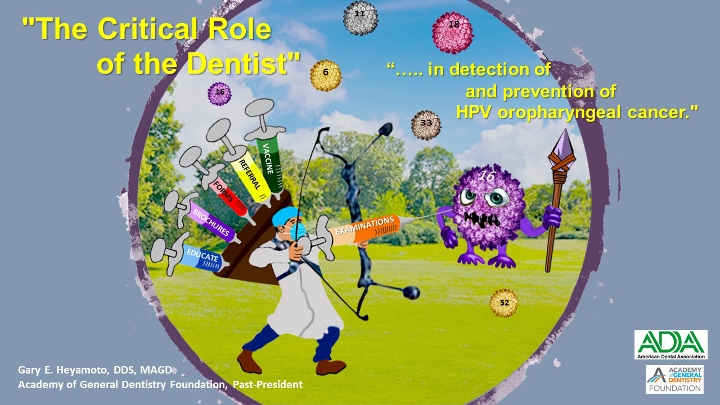 Preventing HPV Cancers in Action Part 1: The Critical Role of the ...