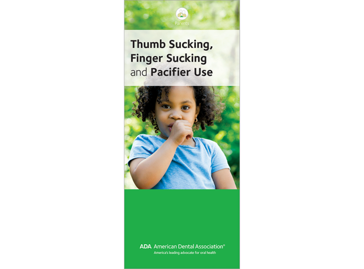 Thumb Sucking Finger Sucking And Pacifier Use American Dental Association