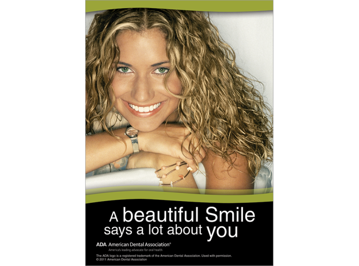 A Beautiful Smile Says A Lot Postcard - American Dental Association