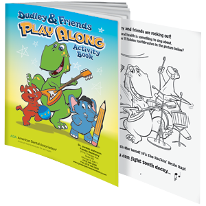 PERSONALIZED Dudley and Friends Play Along Activity Book - American ...