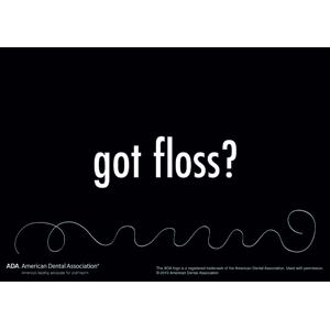 Got Floss Laser Card - American Dental Association