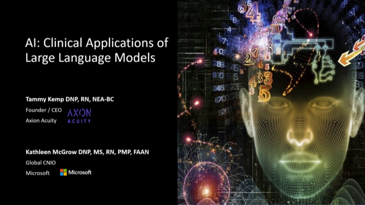 Artificial Intelligence: Clinical Application of Large Language Modules - American Nursing ...