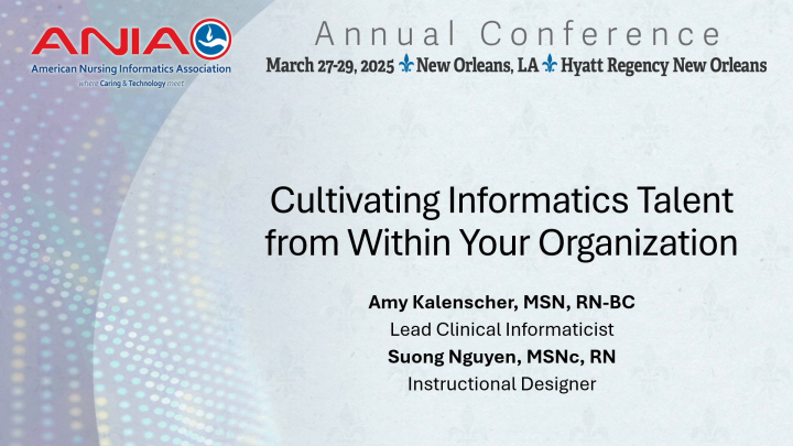 In-Brief Staffing Focus Session - American Nursing Informatics Association