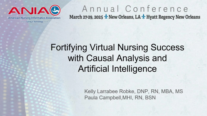 In-Brief Artificial Intelligence Focus Session - American Nursing ...