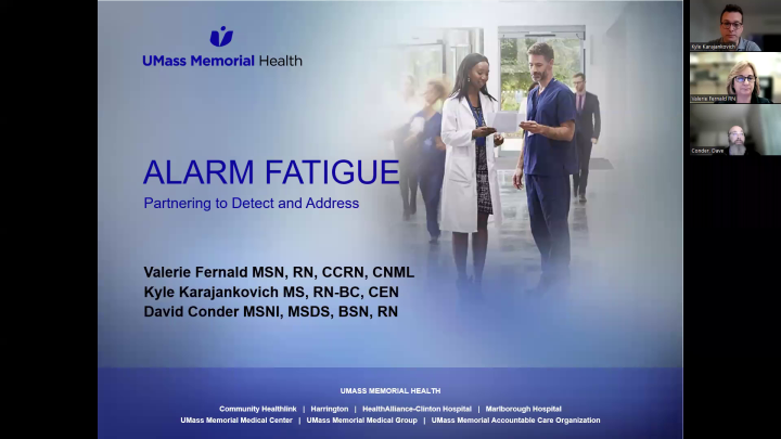 Alarm Fatigue – Partnering to Detect and Address - American Nursing ...