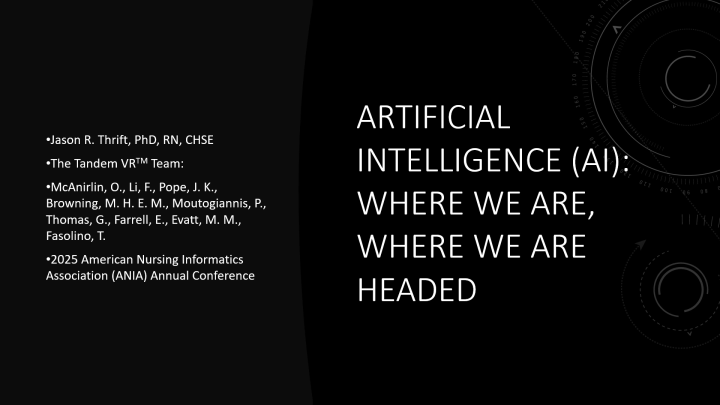 What’s Next in Artificial Intelligence - American Nursing Informatics Association