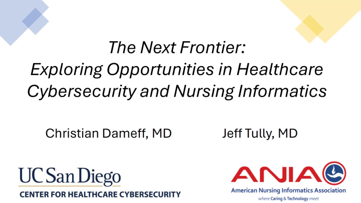 Upcoming Events - American Nursing Informatics Association