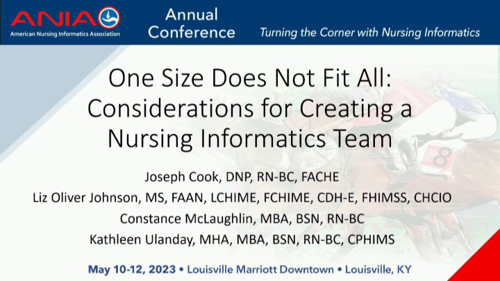 One Size Does Not Fit All: Considerations for Creating a Nursing ...
