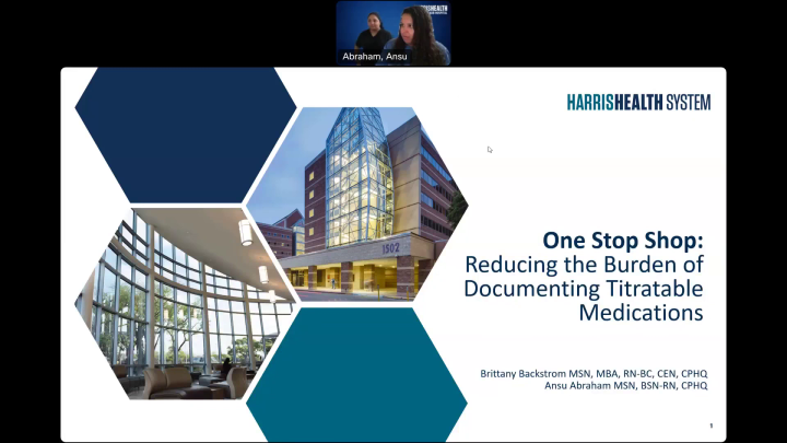 One-Stop Shop: Reducing the Burden Of Documenting Titratable ...