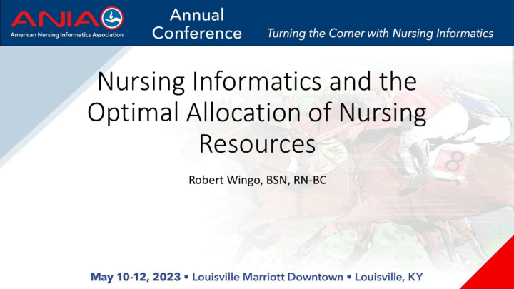 Nursing Informatics and the Optimal Allocation of Nursing Resources ...