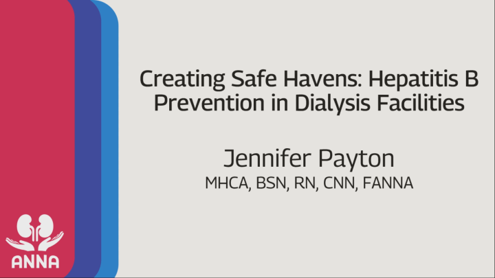 Creating Safe Havens: Hepatitis B Prevention in Dialysis Facilities ...