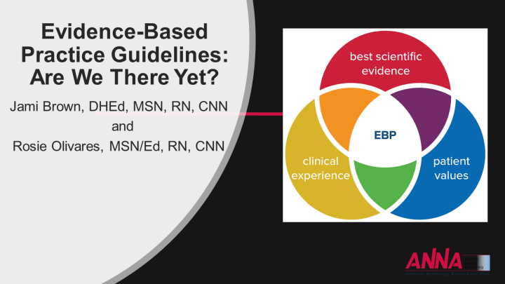 Educator SPN - Evidence-Based Practice Guidelines: Are We There Yet ...