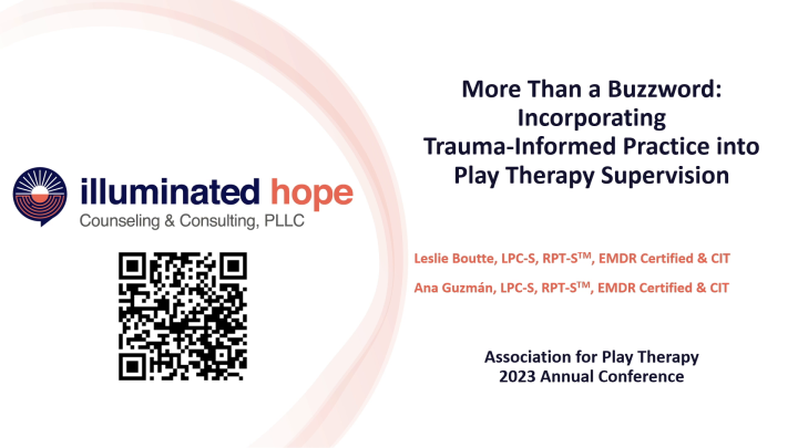 More Than a Buzzword: Incorporating Trauma-Informed Practice into Play ...