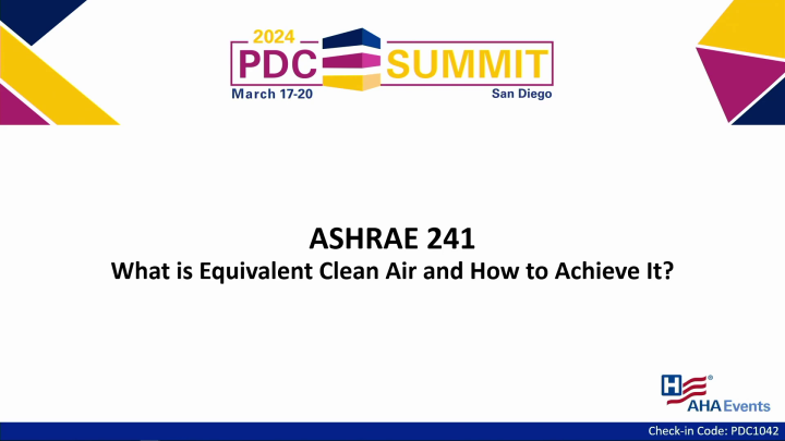 ASHRAE 241 - What is Equivalent Clean Air and How to Achieve It ...