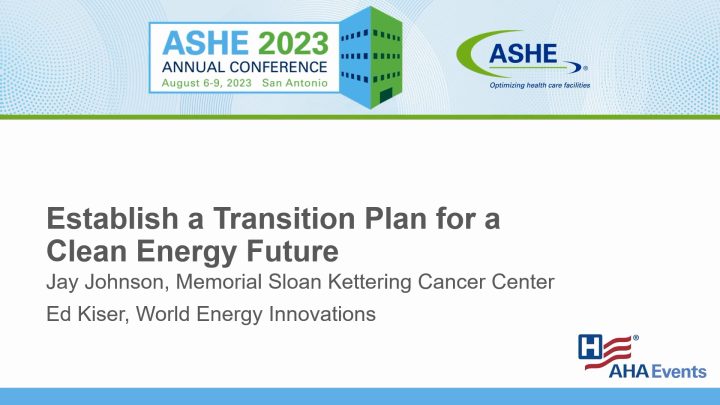 Energy Transition: How to Establish a Transition Plan Designing for a ...