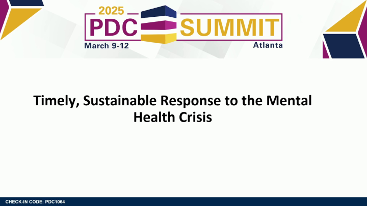 Timely, Sustainable Response to the Mental Health Crisis - American Society for Healthcare ...