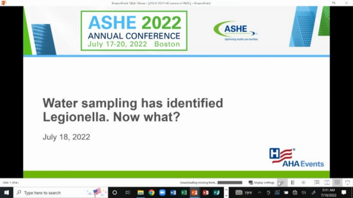 Water Sampling Has Identified Legionella. Now What? - American Society ...