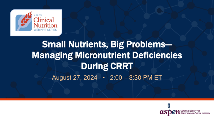 Small Nutrients, Big Problems—Managing Micronutrient Deficiencies ...